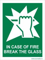 Buy ACRO ADS FIRE Break The GLASSPVC Waterproof Metallic Matte ...