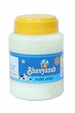 Buy BHAVYANSH Pure Desi Danedar Buffalo Ghee Ghee Mason Jar -1ltr Online at Best Prices in India ...