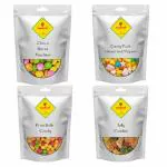 Buy Foodcan Choco Burst Munchies 400 Gram +Assorted Shapes Candy 400 ...