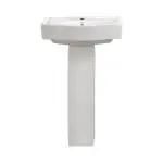 Buy PARRYWARE LUCO Series Full Pedestal WASH BASIN (White) With Faucet ...