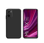 Buy MULTRONICS Black Rubber Back Case Cover Compaitible With Xiaomi Mi ...