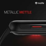 Buy Molife SENSE320 43 mm Black Band Smartwatch For Men and Women ...