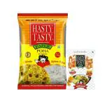 Buy Hasty Tasty Paper Poha Flattened Rice 1 kg and Poha Masala ...