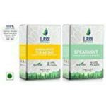 Buy LASS NATURALS Sandalwood,Spearmint Sandalwood And Turmeric Soap 125 ...