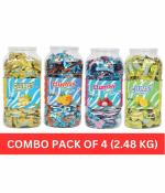 Buy Clumsy Candy - Combo Pack of 4 jars (4x1) - Ginger, Orange, Litchi ...