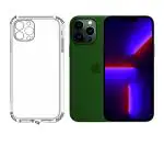 Buy youth Mobi Iphone 13 pro max Transparent Silicone Back Cover 10.3 x ...