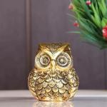 Buy LETNIX Gold Metal Owl Showpiece Decorative Showpiece 5 Cm Online at Best Prices in India ...