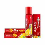Buy Quikrelif oil 50ml+Quick Relif Spray 55g+Ointment 15g Pain Relief ...