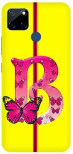 Buy GOLDALPHA Yellow, Pink Plastic Back Cover For Realme C25 Online at ...