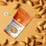 Buy 5 A Day Kashmiri Almond With Paper Shell (Kagzi Badaam) 1 Kg| Badam ...