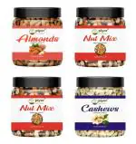 Buy PIYOR Natural Premium Quality Dryfruits Mix Combo Pack Of 800g Almonds, Nutmix, Mixnut ...