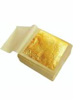 Buy FGLC 24k Edible Gold Leaves King Size Gold Varak Vark For ...