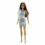 Buy Sharva Enterprise Toys Brunette in Teal Metallic Dress Online at ...