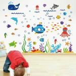 Buy Decor Villa Abcd Wall Sticker & Decal (PVC Vinyl,Size-58 Cm X 35 Cm ...
