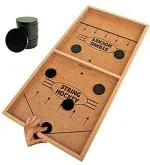 Buy DOMENICO Wooden Portable and Strong Tabletop Slingshot Games Online ...