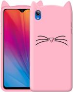 Buy Mintak Vivo Y91i Pink Silicon Drop Protection Mobile Back Cover ...