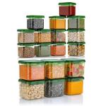 Buy DELSHA Unbreakable Air Tight Square Plastic Containers Set for ...