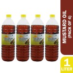 Buy Anugraha 4L Mustard Oil | Pure and Healthy Cooking Experience (1L X ...