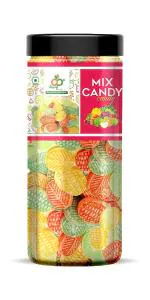 Buy Organic Purify Colorful Mix Fruit Candy (Mouth Freshner), Jar Pack ...