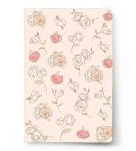 Buy FACTOR NOTES (FN2034) The Pastel Pink Roses Plain 100 GSM A5 144 ...