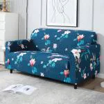 Buy HOKIPO Elastic Stretchable Universal Sofa Cover 2 Seater (AR-4094 ...