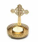 Buy Wacky Shadow Christmas Cross Tealight Candle Holder Online at Best ...