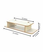 Buy Home Sparkle Straight Set Top Box Holder Floating Shelf Set top Box ...