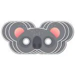 Buy Festiko 42 Pcs Koala Theme Eye Masks, Koala Eye Masks For Kids ...