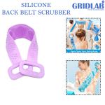 Buy GRIDLAB Silicone Body Back Scrubber, Double Side Bathing Brush For Skin Deep Cleaning ...