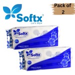 Buy Softx Virgin Paper 2 Ply Premium 10 in 1 Toilet Paper Tissue Rolls ...