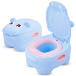 Buy Baybee Blue Noobie Baby Potty Training Seat with Removable Tray and ...
