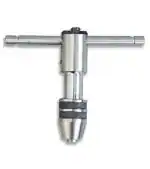 Buy JAIBROS T-Handle T Ratchet Type Tap Wrench Set of 3 Pieces Solid ...