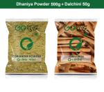 Buy Goshudh Dalchini sabut 50gm & Dhaniya Powder 500gm Combo Pack 550g ...