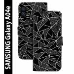 Buy Knotyy Samsung Galaxy A04e Black Faux Leather Back Cover Flip Cover ...