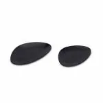 Buy e kysa dailly Melamine Platter-Black Color,Triangular Shape Combo ...