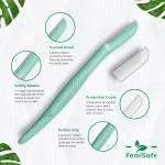 Buy FemiSafe FACE RAZORS(Pack of 1) & EYEBROW RAZOR (Pack of 1) COMBO ...