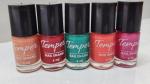 Temper Classic Morden Nail Paint Combo 5 Colors Light Brown,Red,Light ...