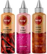Buy Red Cliff Premium Edible Colour Spray Cake Decorating Spray Colour ...