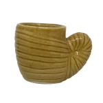 Buy Shopmefast Ceramic Shank Shape Pots Planter Online at Best Prices ...