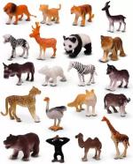 Buy JGG JAIN GIFT GALLERY Jungle Animals Kids Toy Set,Childrens ...
