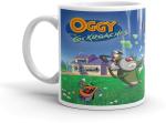 Buy Gift4You Ceramic Funny Photo Oggy And Cockroaches Tea And Coffee ...