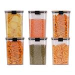 Buy Wincy Red Plastic Airtight Lock And Lock Food Storage Containers ...