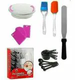 Buy NIJAMRUT SHREE SADGURU CREATION Plastic Cake Turntable, Nozzle Set, Spatula, Brush ...