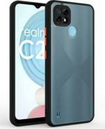 Buy AmericHome Realme C21, Model RMX3201 Black Plastic, Rubber ...