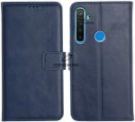 Buy CASECRAFT Realme 5 Pro, Model RMX1971 Blue Rubber, Artificial ...