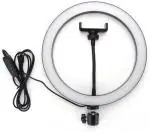 Buy Webilla Ring Light 26Cm Dimmable Led Ringlight Flash (White, Black ...