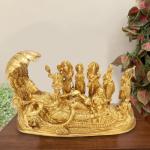Buy ARTVARKO Handmade Brass Vishnu,Shiv,Brahma,Laxmi,Saraswati,Yama ...