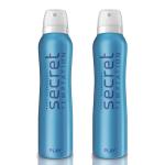 Buy Secret Temptation Play Deodorant Combo for Women, Pack of 2 (150ml ...