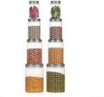 Buy Finox Black Plastic Storage Container (pack of 8) Online at Best ...