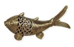 Buy Utkal Crafts Brass Metal Dhokra Collectible Showpiece Figurine of ...